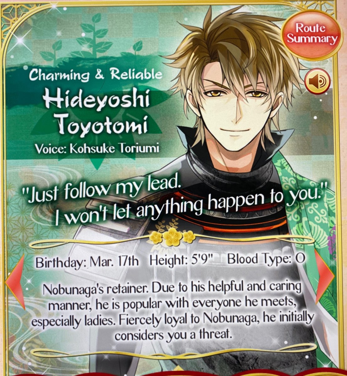 Ikemen Sengoku: Introduction to Hideyoshi Toyotomi – Anime Connection